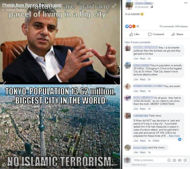What Londons Mayor Really Said About Terror Attacks And Big Cities
